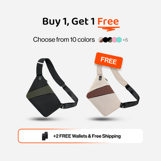 The Slim Carry 2 | Anti-Theft Travel Sling Bag | RFID Blocking and ...